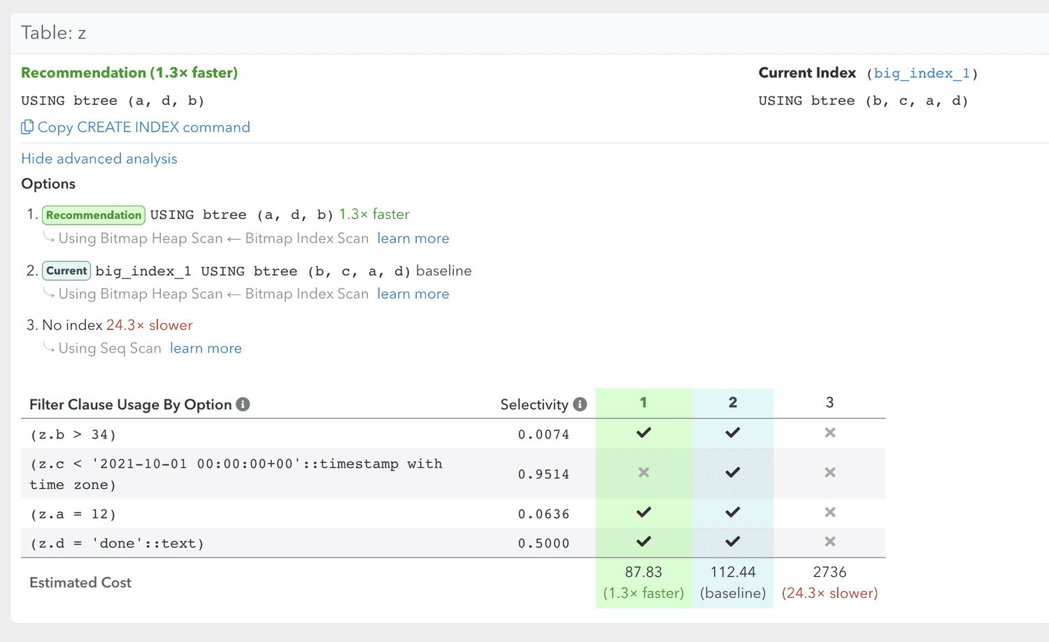 How we deconstructed the Postgres planner to find indexing opportunities