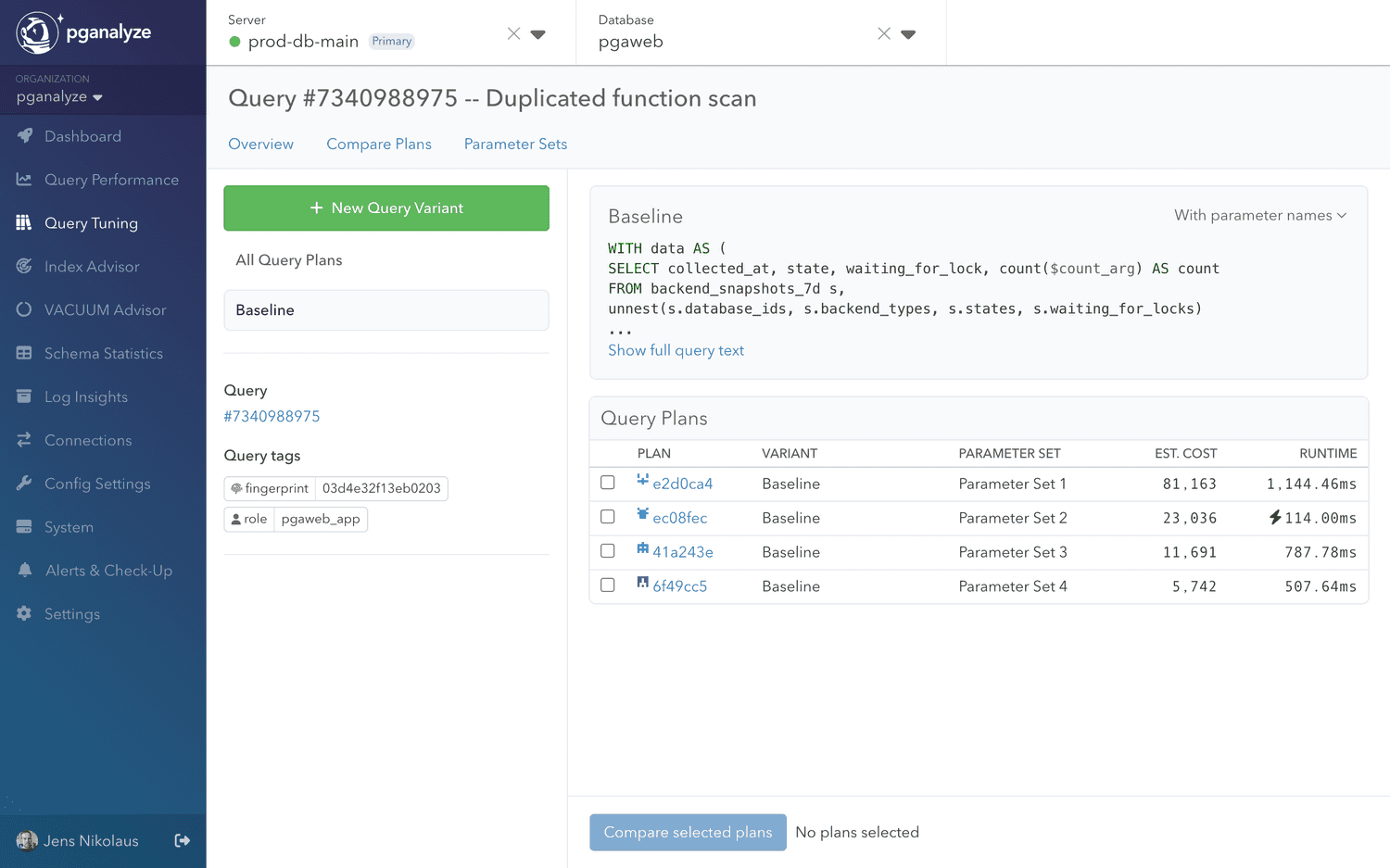 Introducing Query Tuning Workbooks: Safely Tune Postgres Queries on ... Introducing Query Tuning Workbooks: Safely Tune Postgres Queries on ...