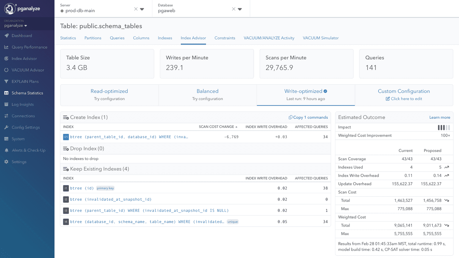 Introducing pganalyze Index Advisor 3.0 - A workload-aware system for finding missing indexes in ...