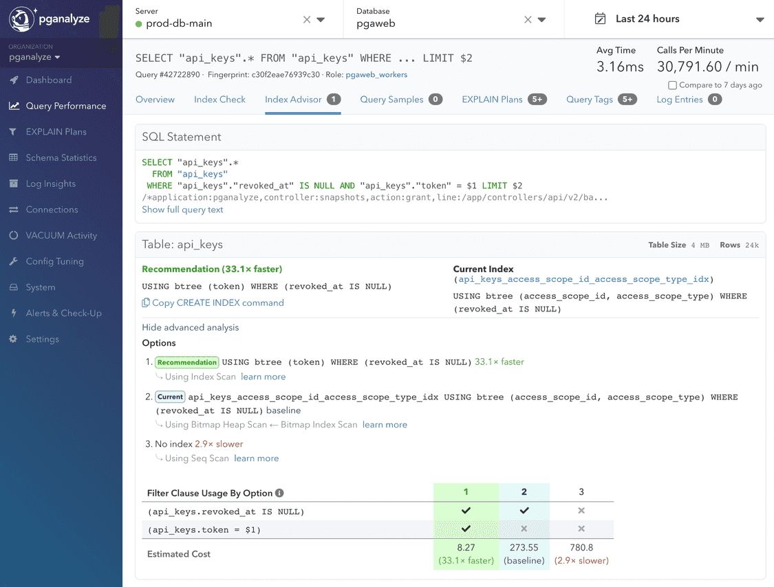A Better Way To Index Your Postgres Database Pganalyze Index Advisor